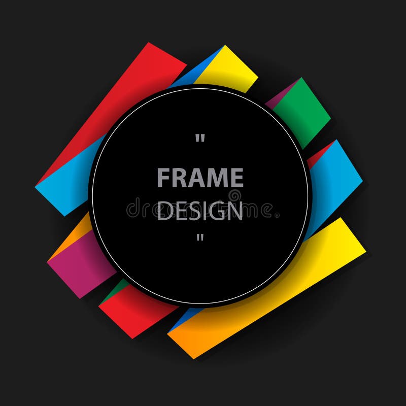 Cadre graphique, vecteur illustration de vecteur. Illustration du ...