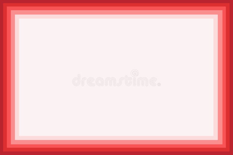 Cadre rouge illustration stock. Illustration du périmètre - 488496