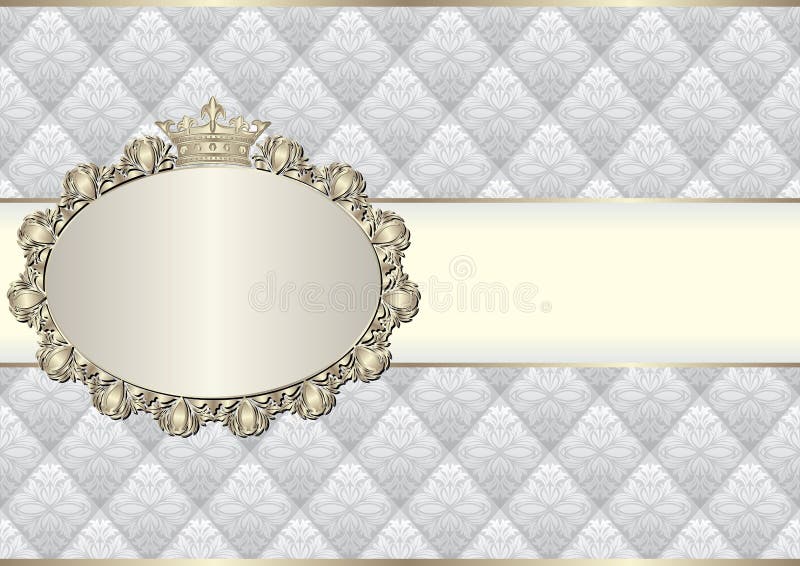 Cadre royal illustration de vecteur. Illustration du pente - 175461219