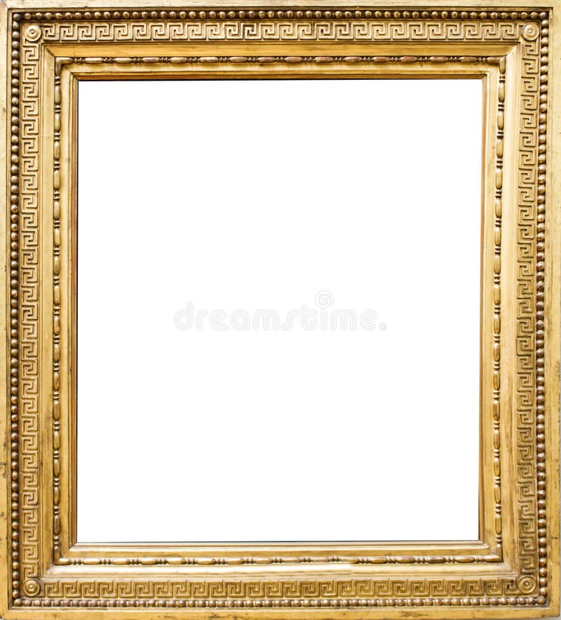 Cadre vide image stock. Image du musée, décoratif, classique - 33958149