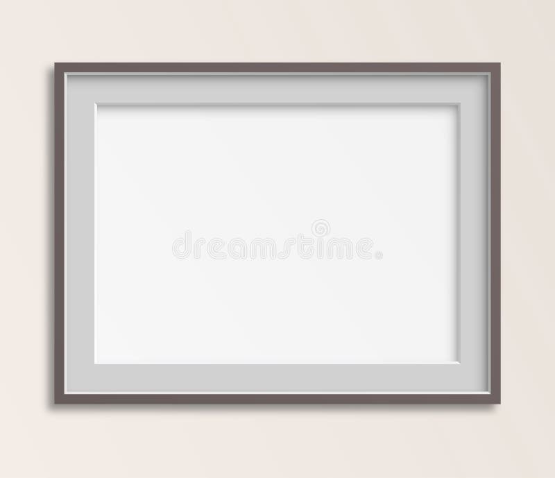 Cadre vide simple illustration de vecteur. Illustration du forme - 63036152