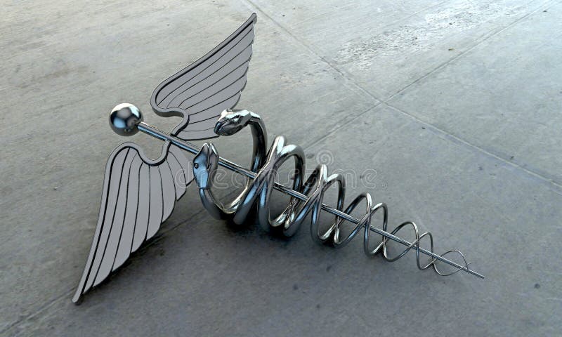 Caduceo imagen de archivo. Imagen de serpiente, farmacéutico - 25745717