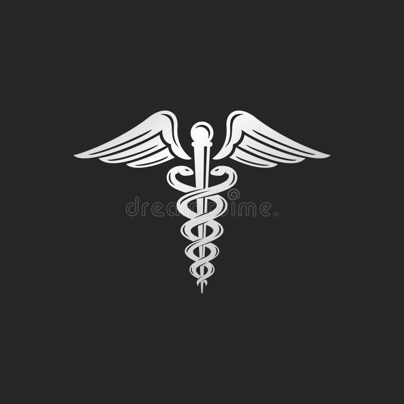 Caduceus logo design stock vector. Illustration of medicine - 269238381