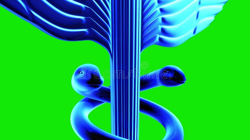 Health Care Symbol Caduceus Stock Footage - Video of emblem, surgery ...