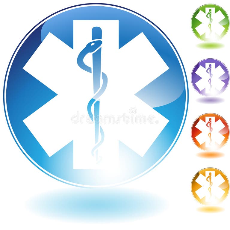 Caduceus Medical Symbol Single Snake Stock Illustrations – 253 Caduceus ...