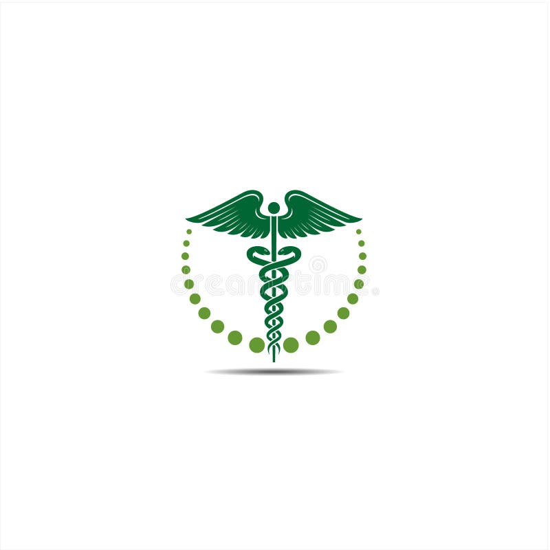 Caduceus Icon, Caduceus Logo Icon for Medical Healthcare Conceptual ... Caduceus Icon, Caduceus Logo Icon for Medical Healthcare Conceptual ...