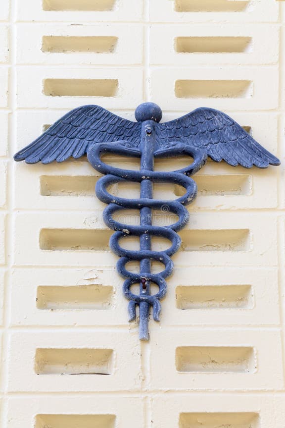 Caduceus stock photo. Image of brick, pattern, caduceus - 101883516