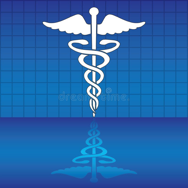 Caduceus Medical Symbol Vector Illustration. Stock Vector ...