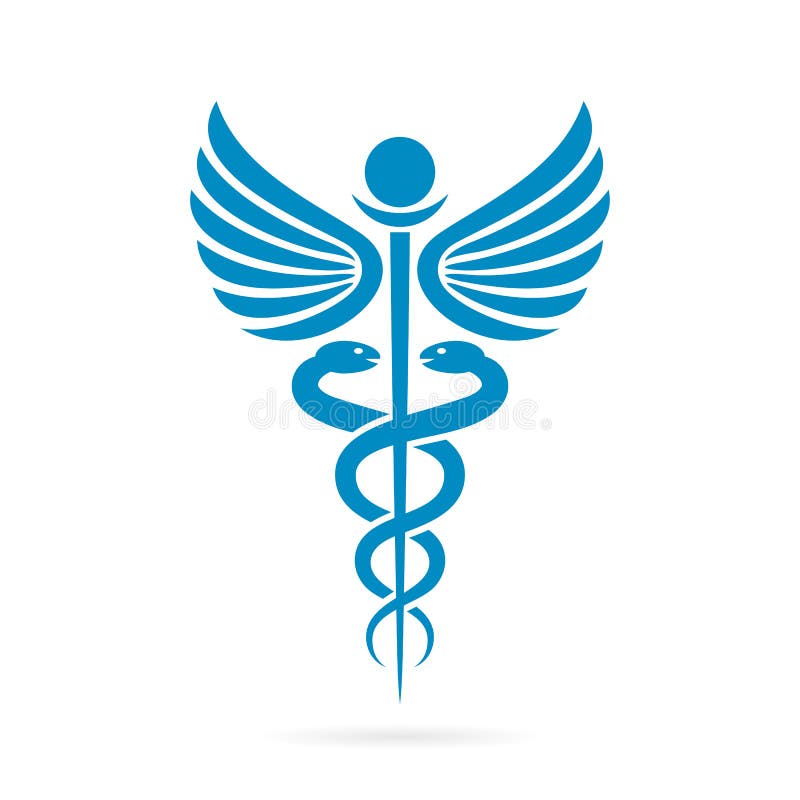 Medical Caduceus Sign Stock Illustrations – 12,303 Medical Caduceus ...