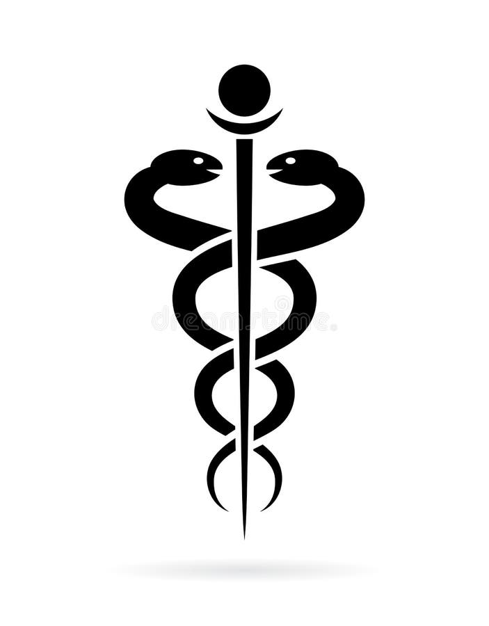 Caduceus Vector Illustration.Medical Symbol Illustration. Stock Vector ...