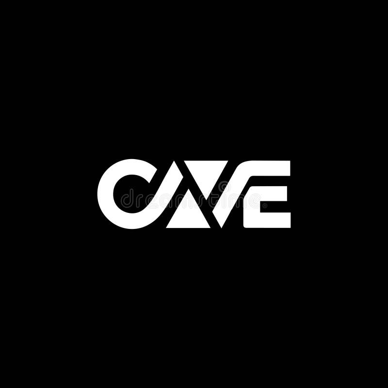 CAE Letter Logo Design on Black Background. CAE Creative Initials ...