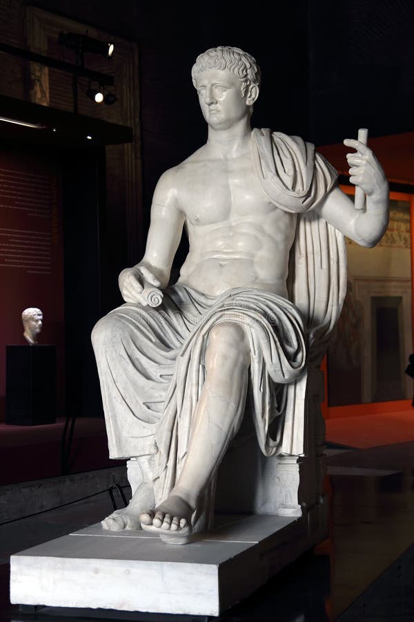 Caesar Augustus editorial photography. Image of sculpture - 8042612