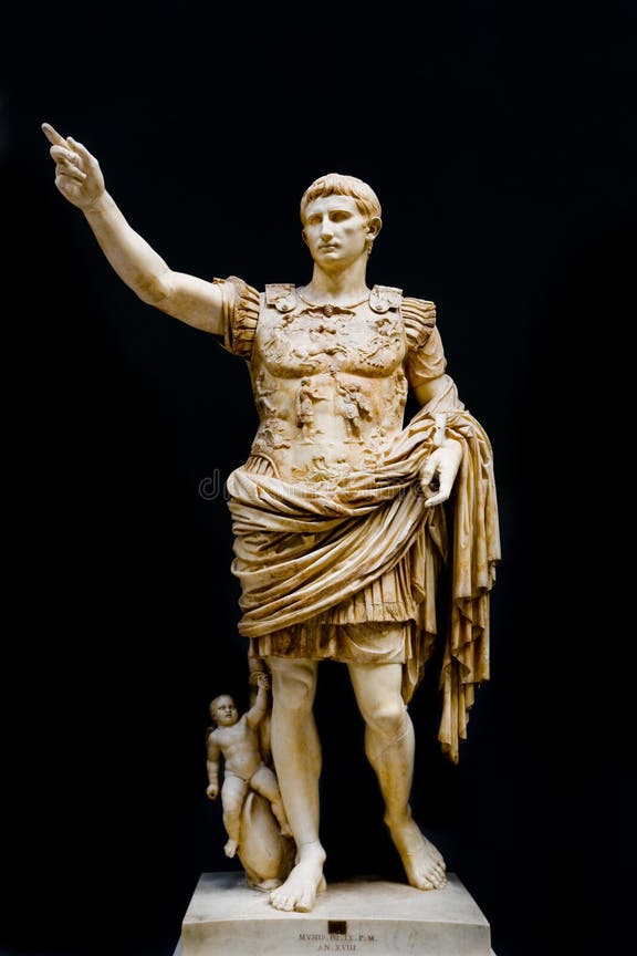 Caesar Augustus editorial photography. Image of sculpture - 8042612