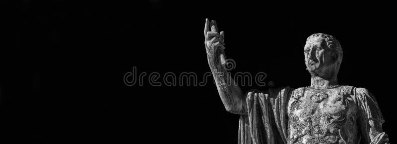 Caesar Augustus Nerva Roman Emperor Stock Image - Image of leadership ...