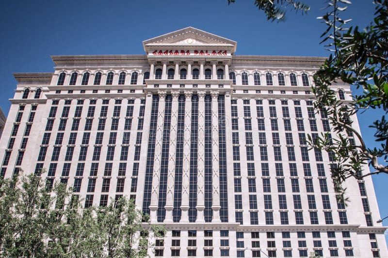 Caesar s Palace editorial stock photo. Image of downtown - 27152063