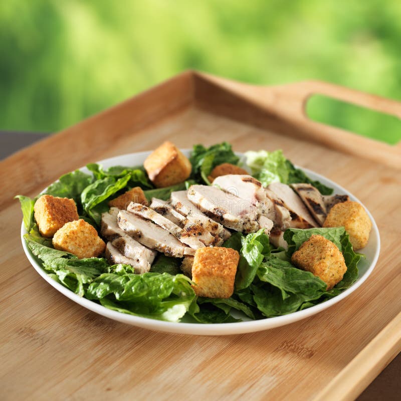 Caesar Salad stock image. Image of snack, fresh, lunch - 19437523