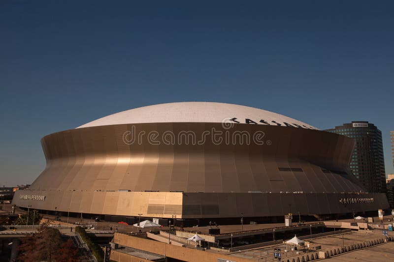 Caesars Superdome, New Orleans Editorial Photo - Image of saints ...