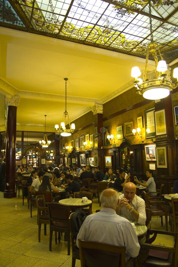 Café Buenos Aires fotografía editorial. Imagen de desayuno - 28695222