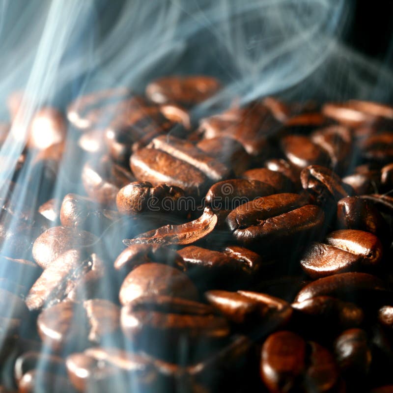 Taza De Café Caliente Con Humo Foto de archivo - Imagen de droga ...