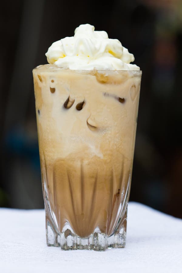 Café helado foto de archivo. Imagen de helado, enredar - 35149288
