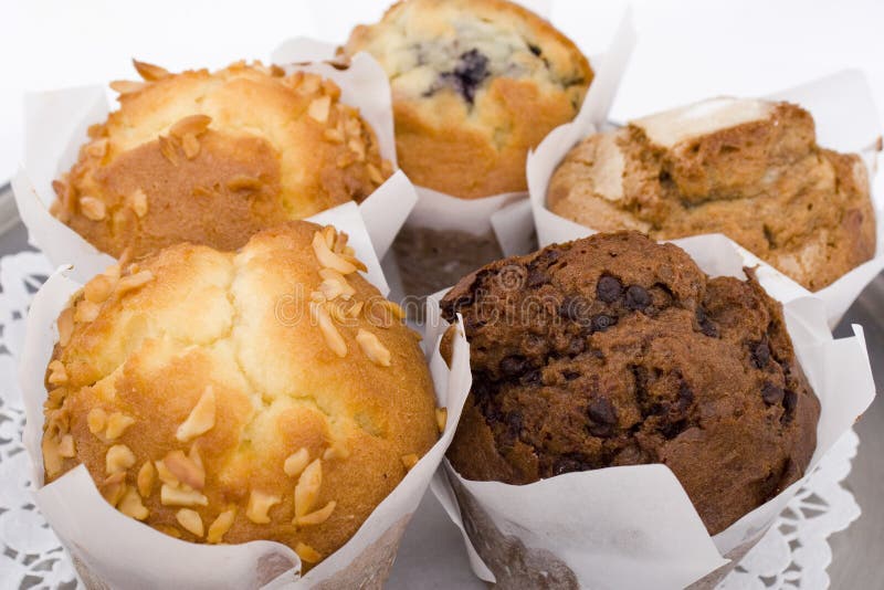 CafÃ© muffins stock photo. Image of cinnamon, baked, muffin - 2091040