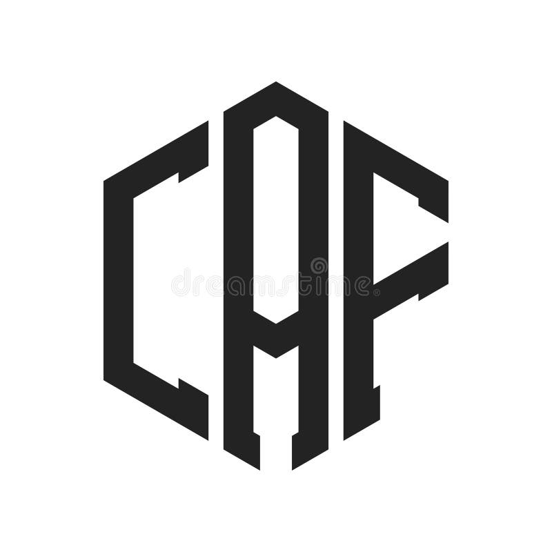 CAF Logo Design. Initial Letter CAF Monogram Logo Using Hexagon Shape ...