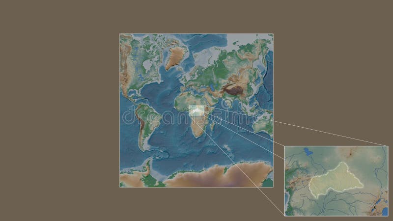 Caf - Physical. Area Extracted Stock Illustration - Illustration of ...