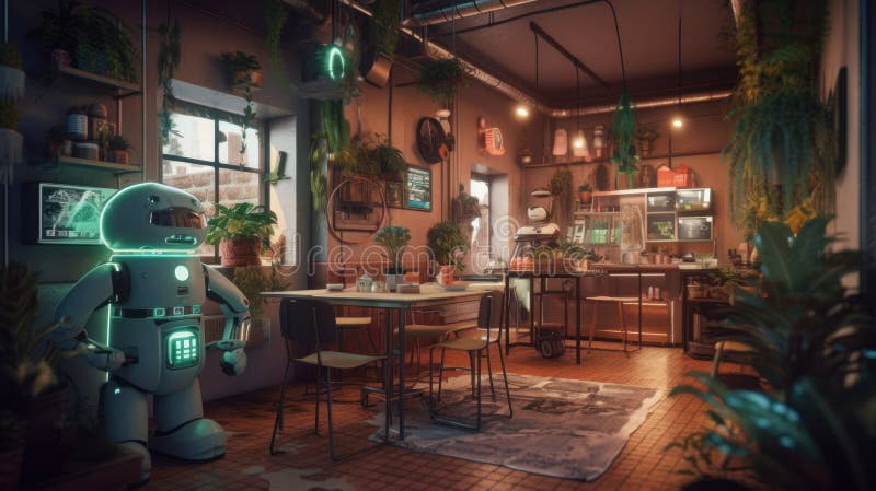 Café of the Future: Sustainable, Organic, and Robotic - Immersive ...