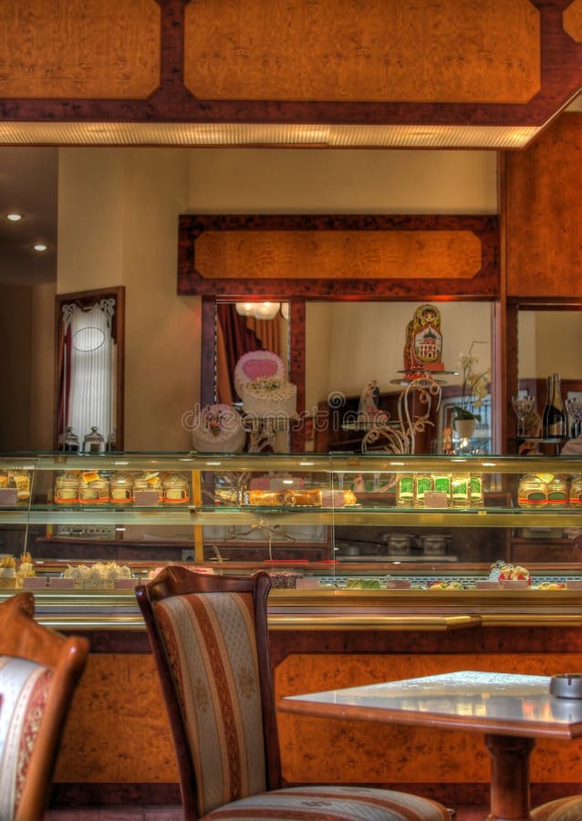 Interior of a Traditional Italian Cafe in Cagliari, Sardinia, Italy ...