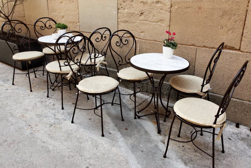 Cafe stock image. Image of wall, table, stool, buffet - 20067047