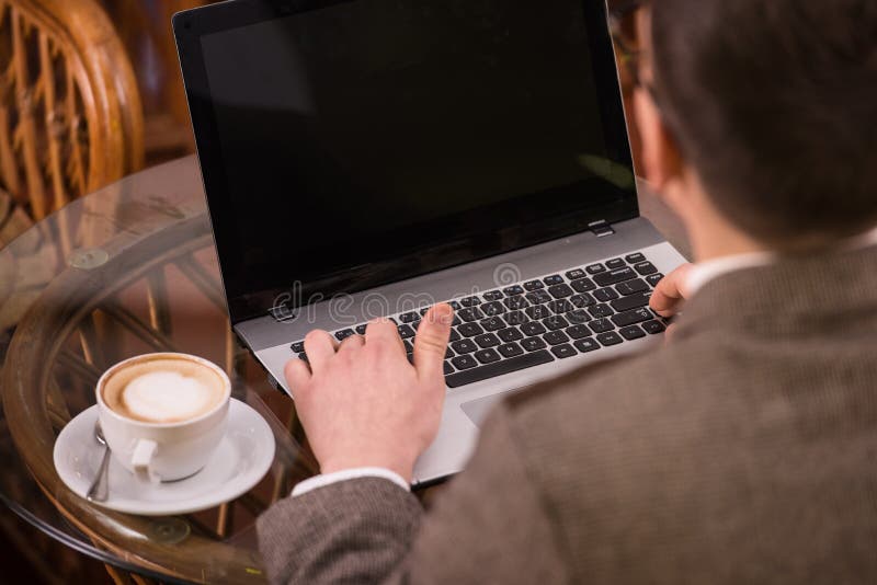 Cafe stock photo. Image of adult, people, phone, manager - 48976870