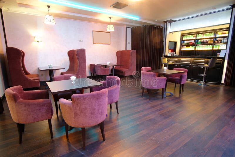 Cafe with bar stand stock image. Image of luxury, buffet - 82223641