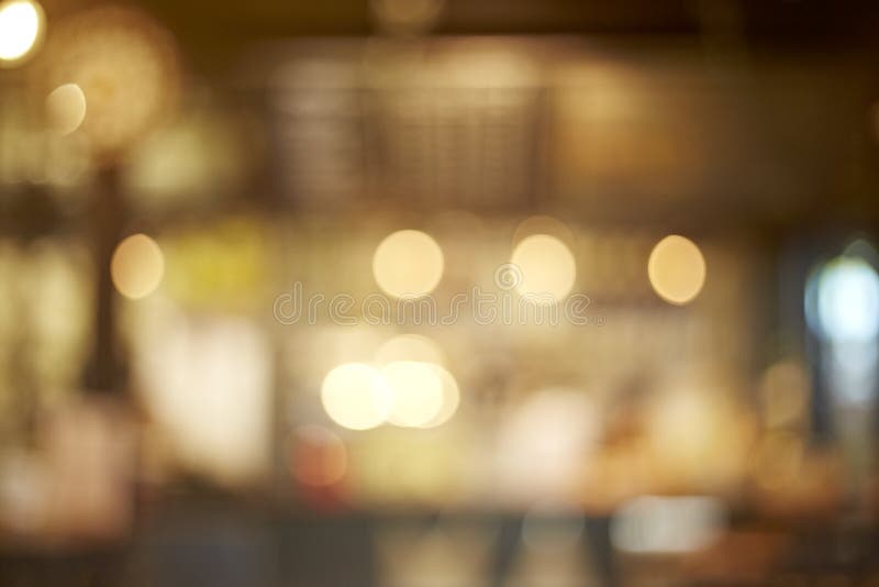 Cafe Blur Background with Bokeh Stock Photo - Image of desk, city: 84118882