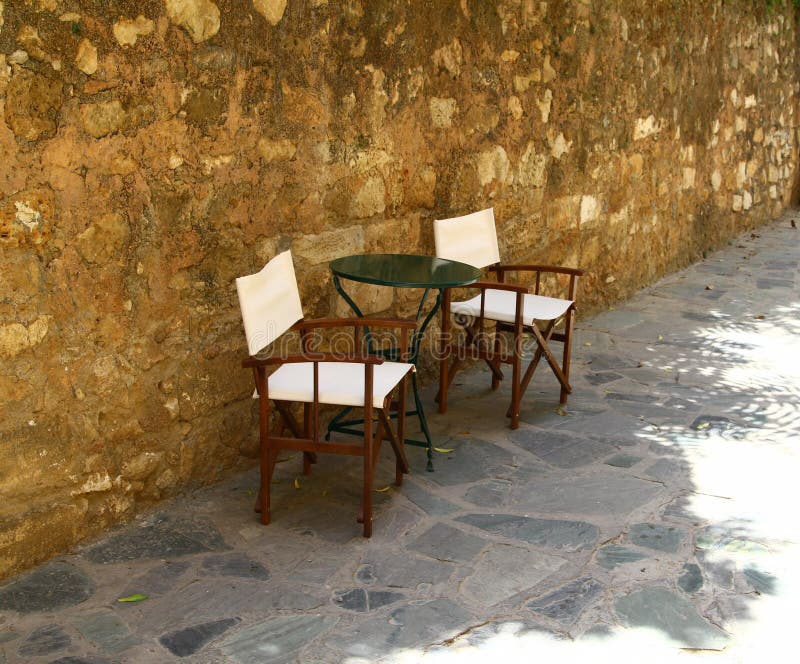 Cafe chairs stock image. Image of outdoor, specialties - 19895991