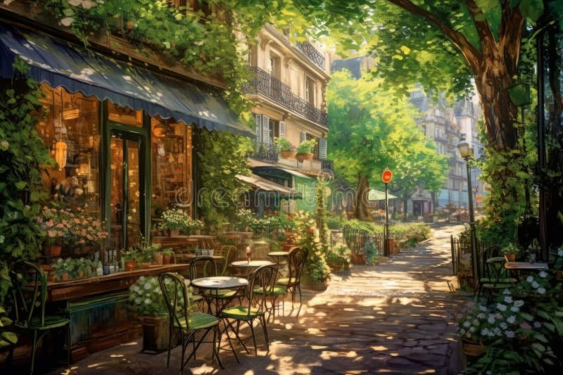 Cafe in the city stock photo. Image of tourism, european - 367719298