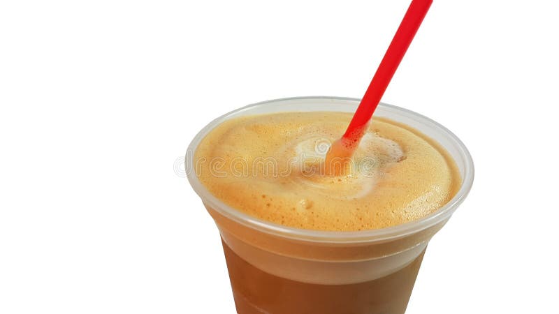 Cafe Coffee Frape Greece Greek Stock Photo - Image of frape, isolated ...