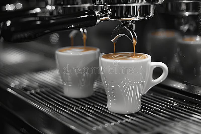 Cafe Coffee Machine Free Photo Stock, in the Style of Dynamic and ...