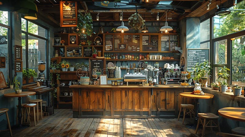 Cafe stock illustration. Illustration of cafe, specialty - 330226073