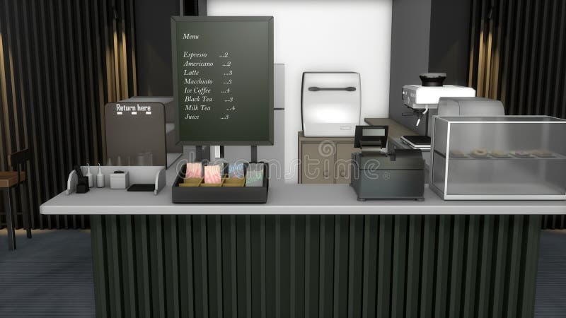 A Coffee Shop Table with an Open Book, a Laptop, and a Cup of ...