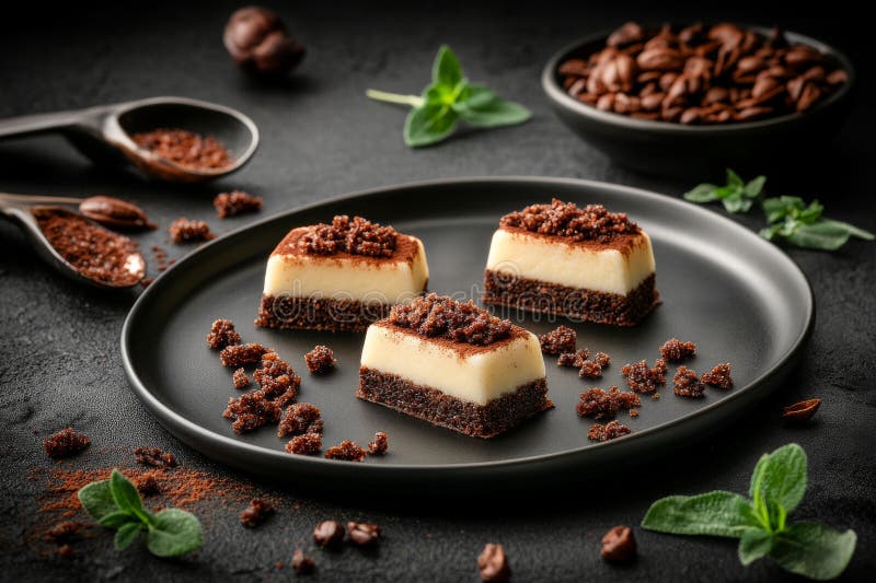 In a Cafe with a Colorful Beach Theme, Waffles are Served with Mango ...