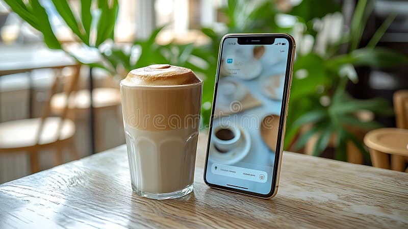 Dalgona Coffee Phone Display Stock Photos - Free & Royalty-Free Stock ...