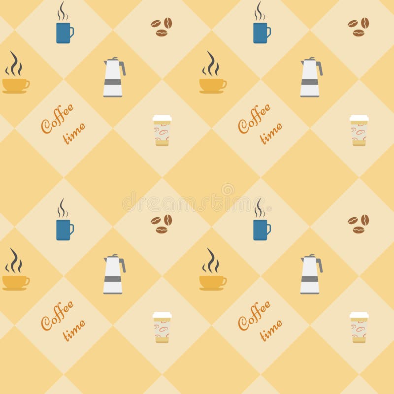Cafe elements stock vector. Illustration of aroma, simple - 67033075