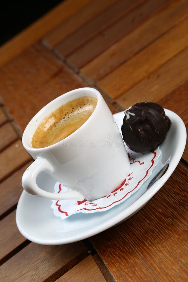 Cafe Espresso stock image. Image of cake, cups, espresso - 99761059