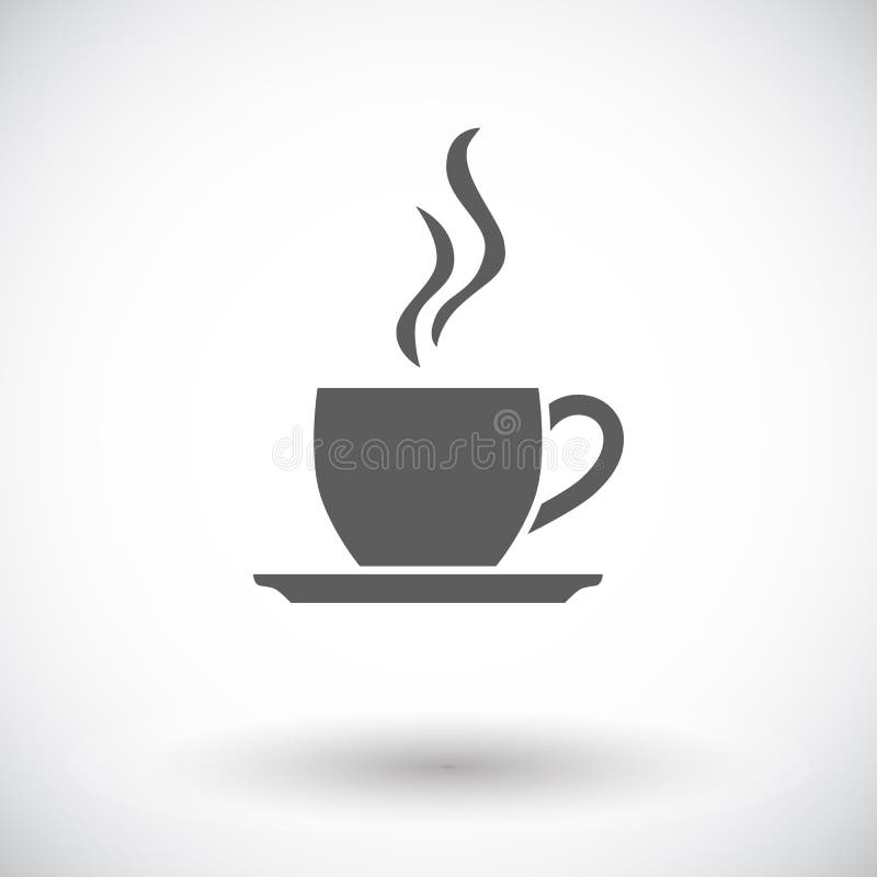 Cafe single icon. stock vector. Illustration of drinking - 92000848