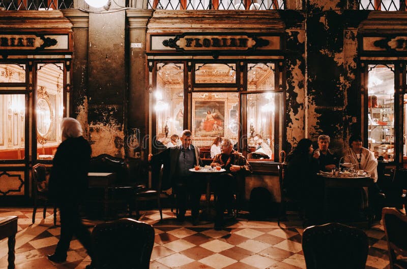 Cafe Florian / Caffè Florian, VENICE, ITALY Editorial Stock Photo ... Cafe Florian / Caffè Florian, VENICE, ITALY Editorial Stock Photo ...