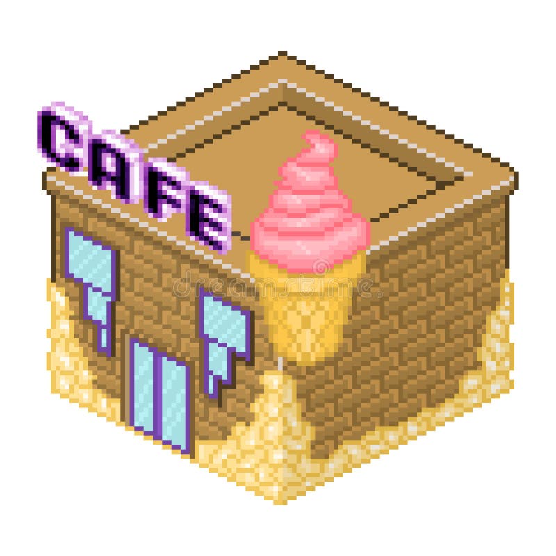 Pixel Cafe Stock Illustrations – 1,689 Pixel Cafe Stock Illustrations ...