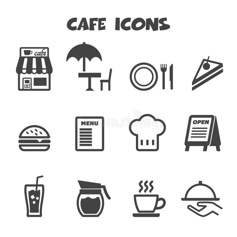 Pictogram Cafe Stock Illustrations – 27,151 Pictogram Cafe Stock ...