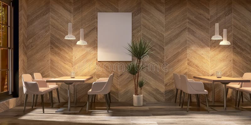 Cafe Interior 3d Render, 3d Illustration Dining Coffee Stock ...