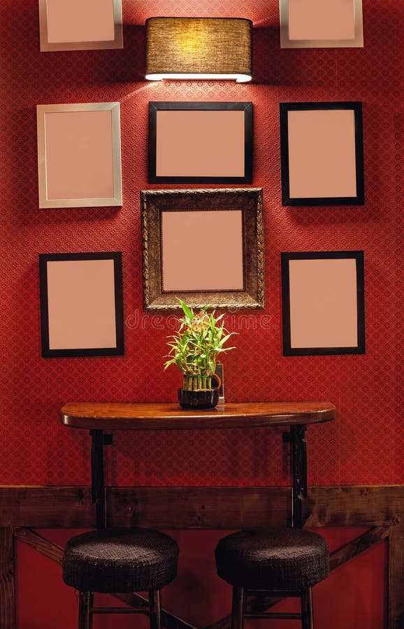 Cafe Interior stock image. Image of european, furniture - 60473863