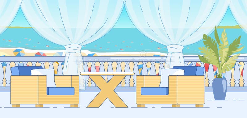 Beach Cafe Clipart Images